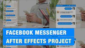 Text Message Facebook Animation Conversation - After Effects Template ...